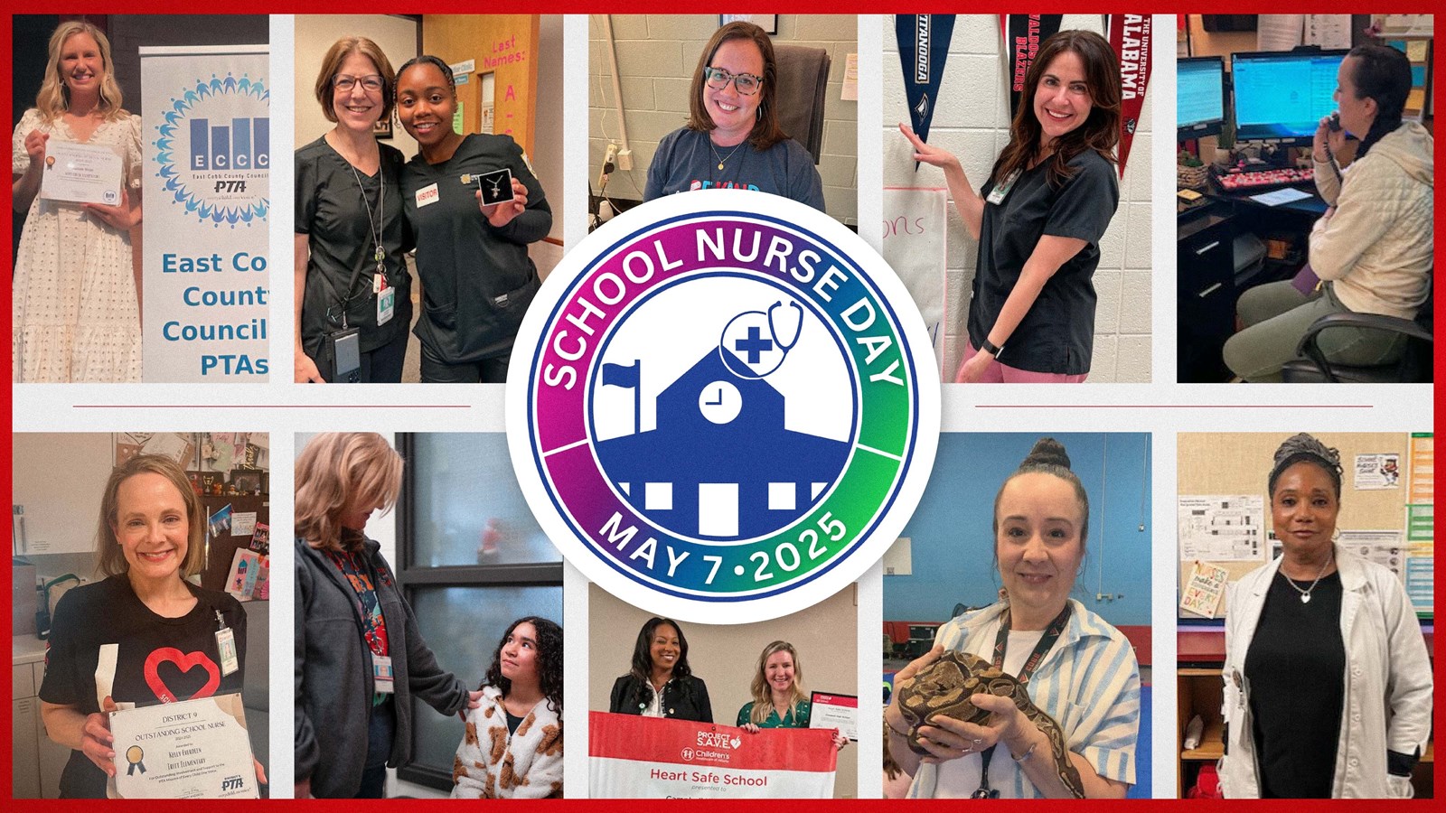Celebrating and Recognizing Cobb's 160 School Nurses